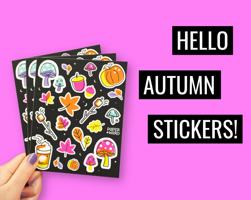 SAY HELLO TO STICKERS! – Paper and Word