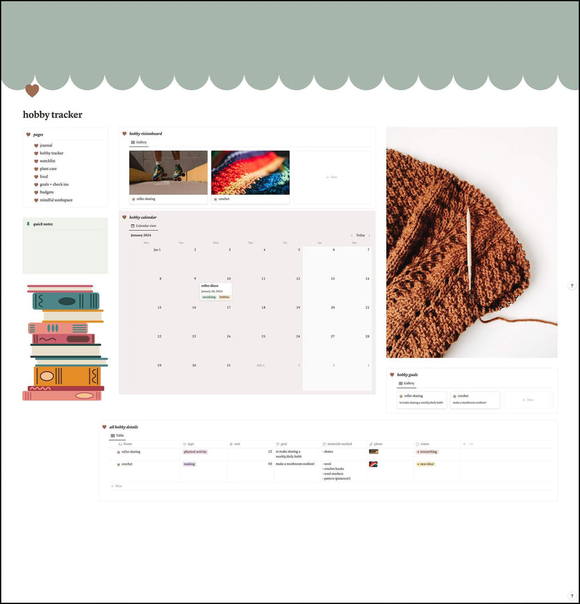Notion templates – Paper and Word