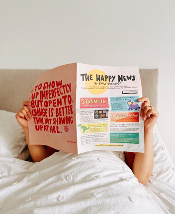 The Happy News – Paper and Word