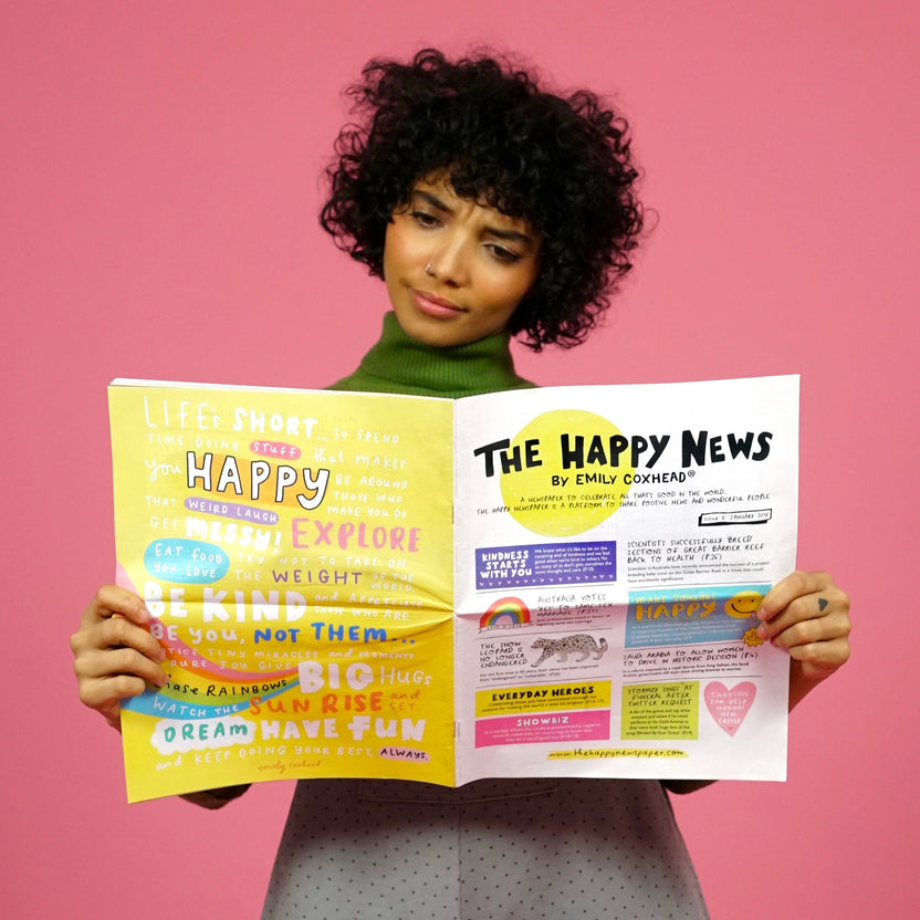 The Happy News – Paper and Word
