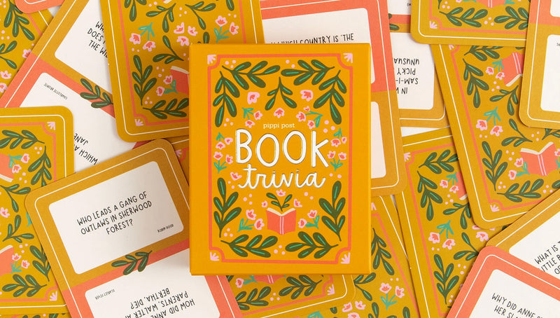 Book trivia cards – Paper and Word