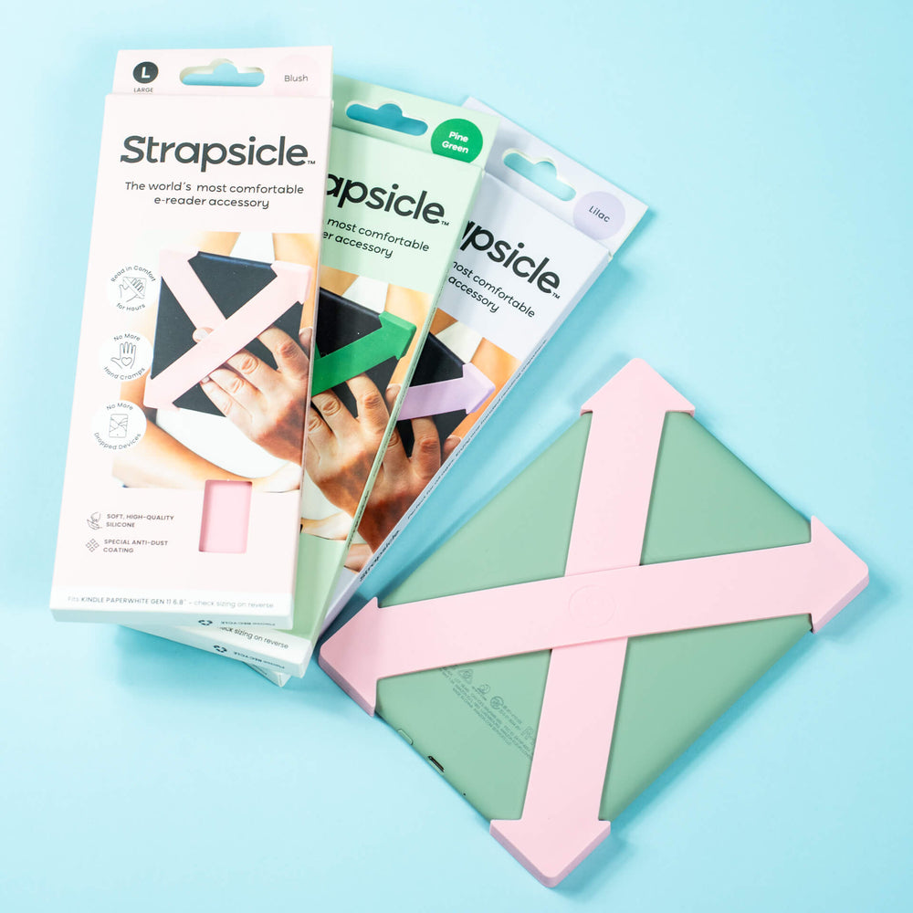 Strapsicle Kindle + Kobo straps – Paper and Word