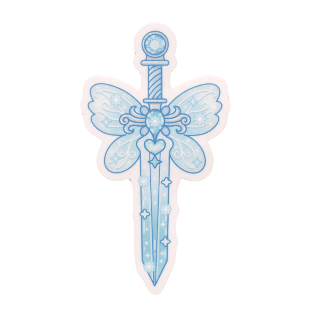 Frozen sword sticker – Paper and Word