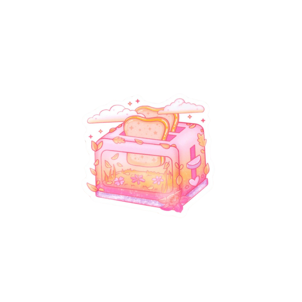 Toaster sticker – Paper and Word