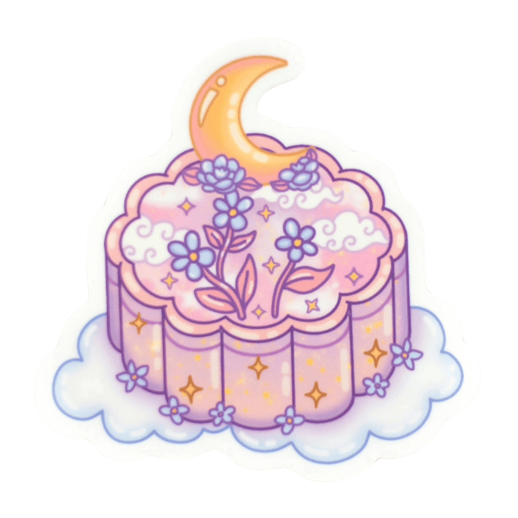 Mooncake sticker – Paper and Word